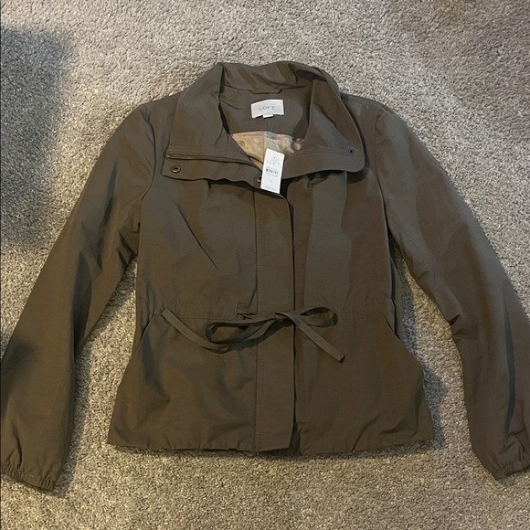 LOFT | Jackets & Coats | Loft Womens Jacket In Olive Green | Poshmark